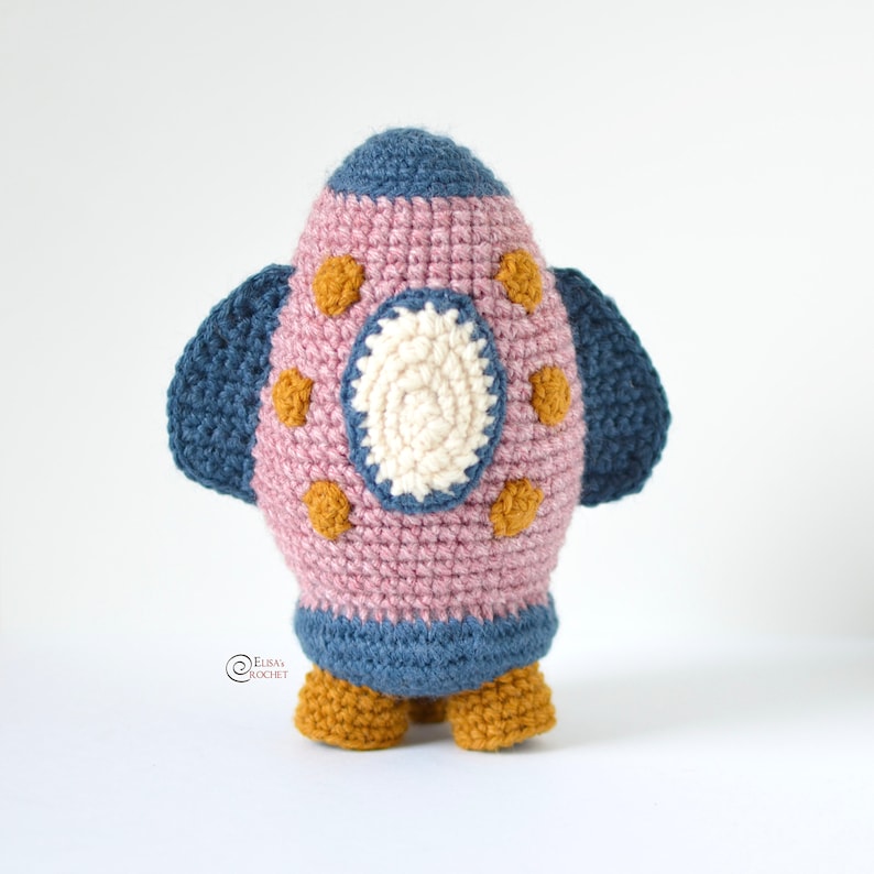 CROCHET PATTERN SPACESHIP / Amigurumi / Stuffed Toy / Outer - Etsy