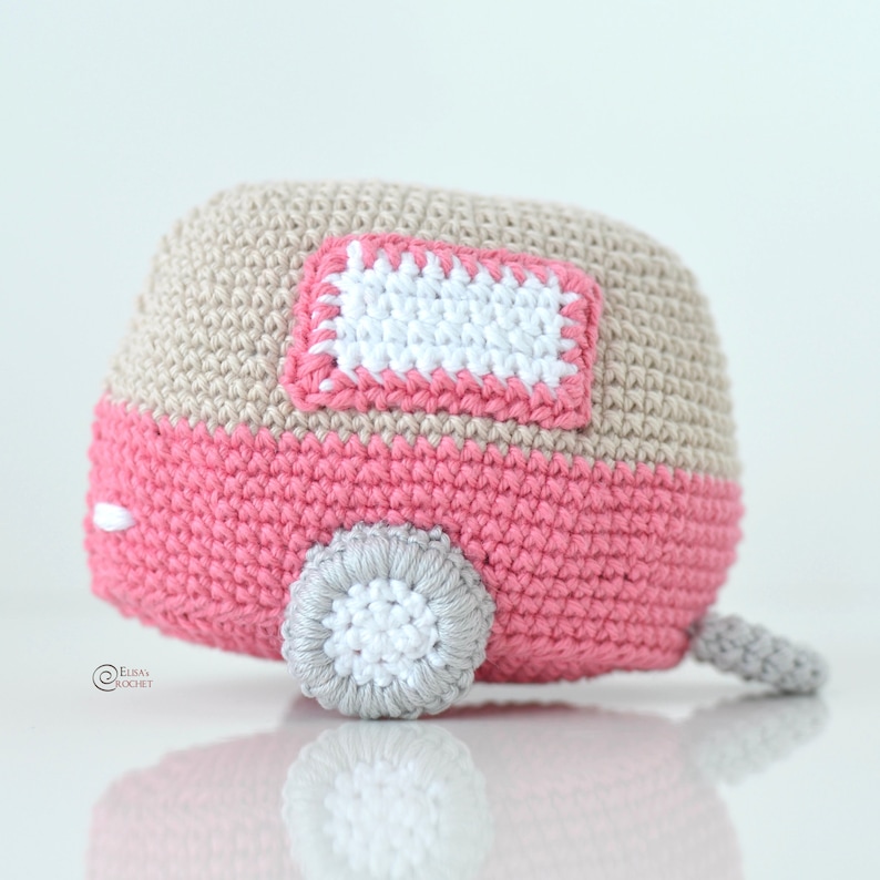 CROCHET PATTERN - CAMPER Trailer/ Amigurumi / Stuffed Doll / Easy ...