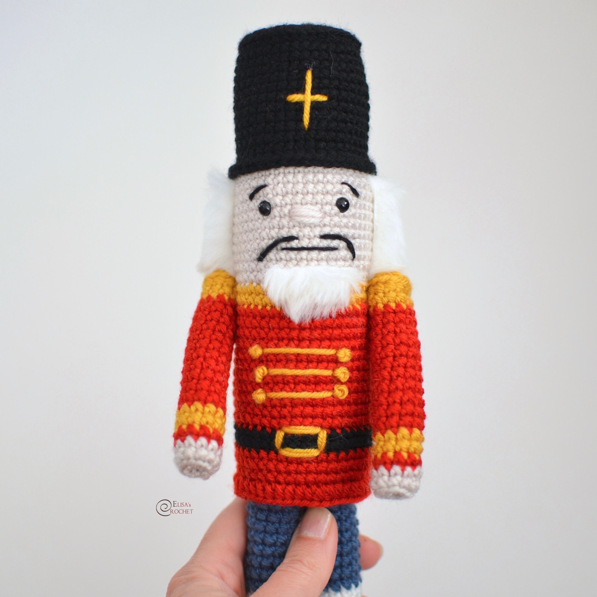 CROCHET PATTERN - NUTCRACKER / Amigurumi / Stuffed Doll / Easy ...