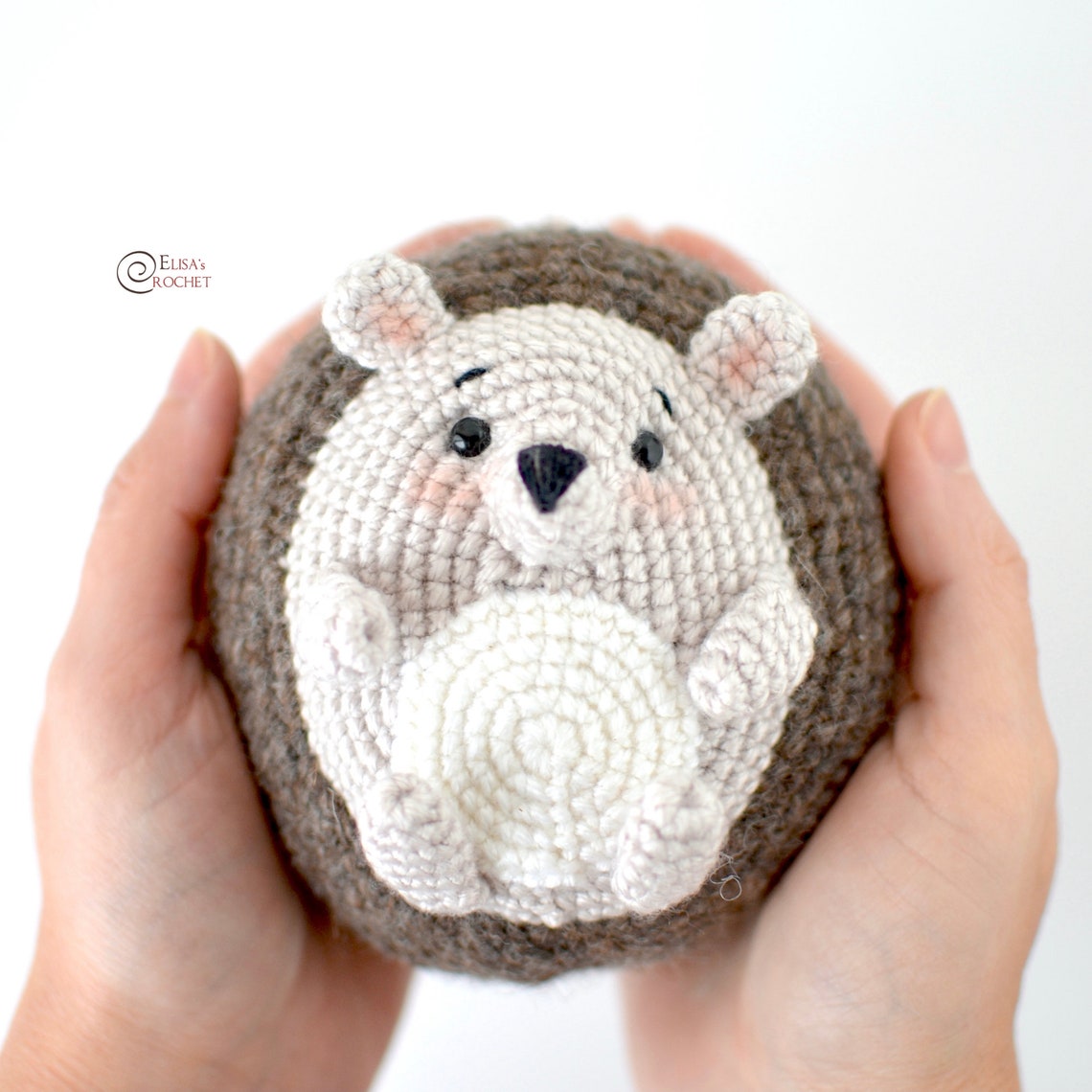 CROCHET PATTERN Archie the HEDGEHOG Amigurumi / Stuffed Doll - Etsy