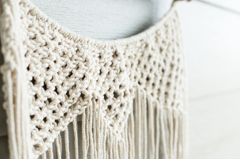 Triangle Macrame Wall Hanging - Etsy