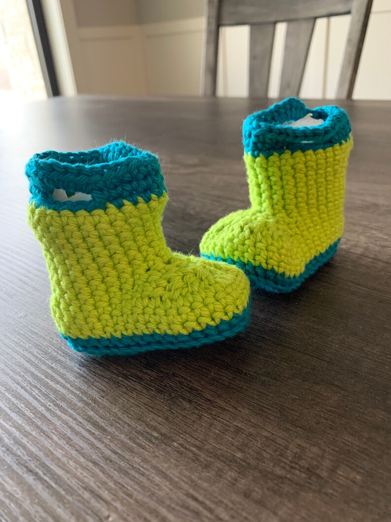 Crochet Rain Booties - Etsy