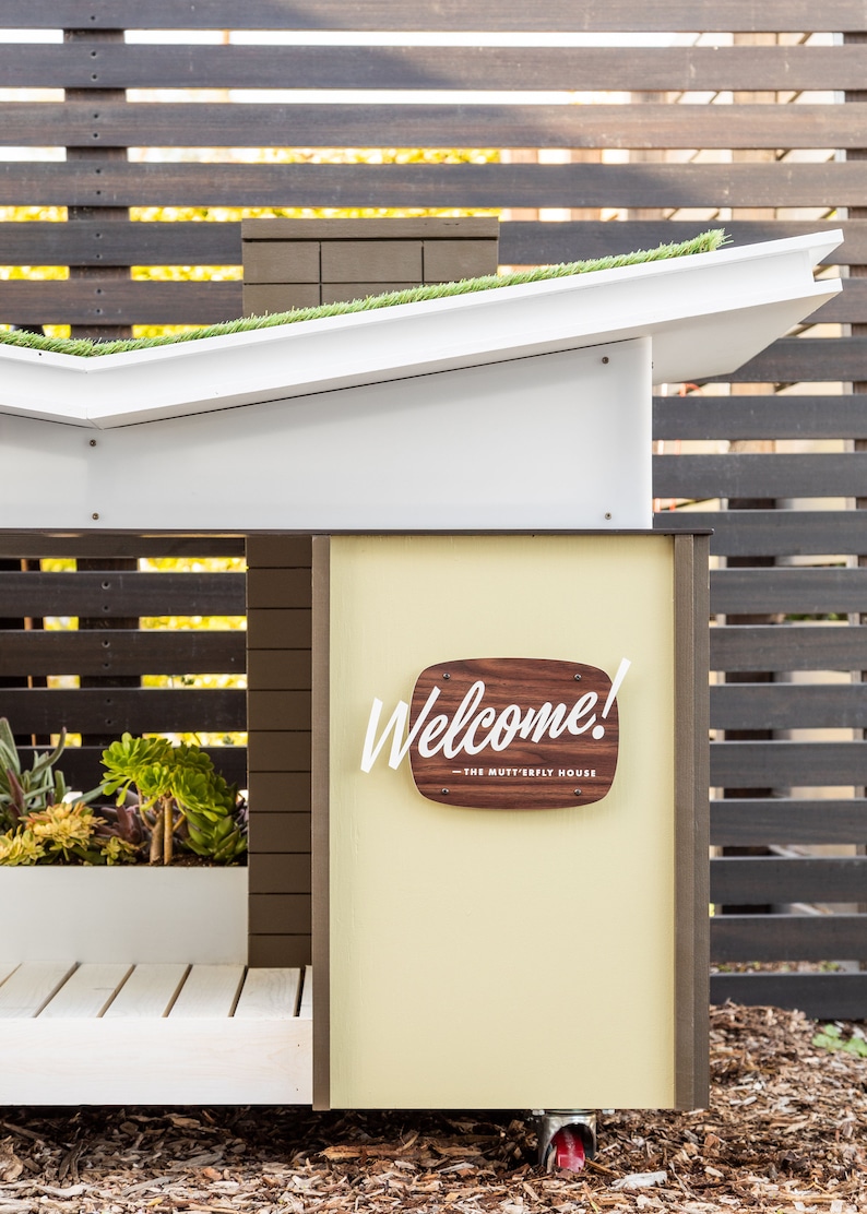 Modern Dog House. Mid Century Butterfly House - Etsy