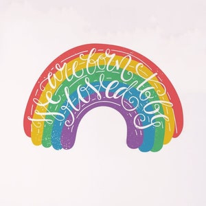 Pride Rainbow Inspirational Quote Wall Decal - Multiple Sizes Available ...