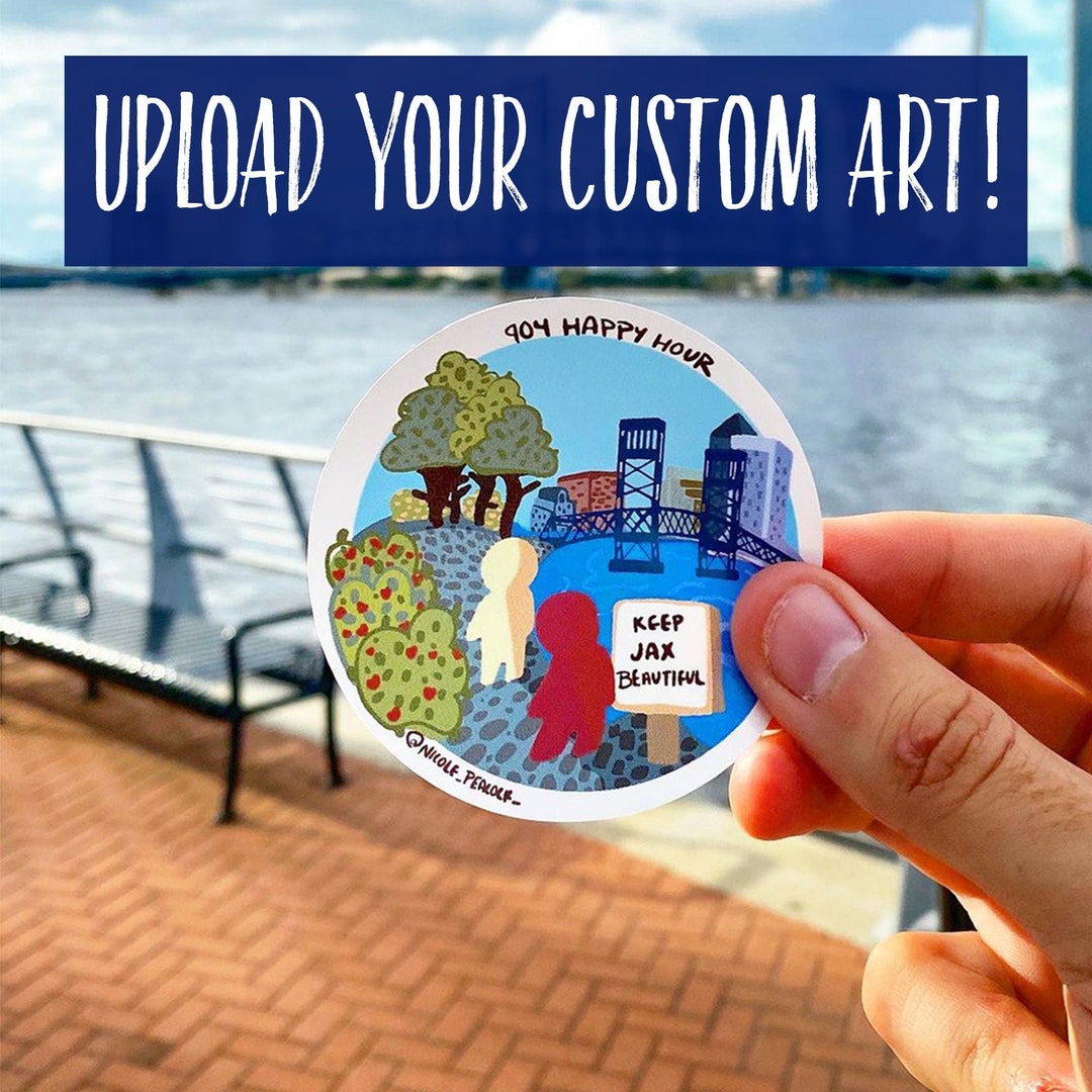 Personalized Logo Decal Create Your Own Custom Artwork Sticker - Etsy