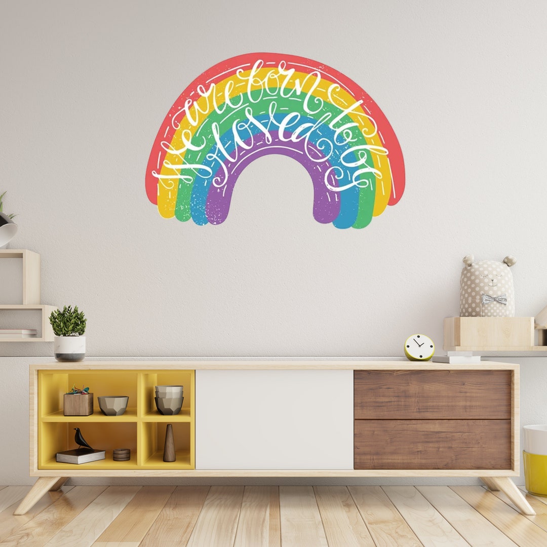 Pride Rainbow Inspirational Quote Wall Decal - Multiple Sizes Available ...