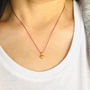 White Freshwater PEARL Silk String NECKLACE or BRACELET Pearl Intention ...