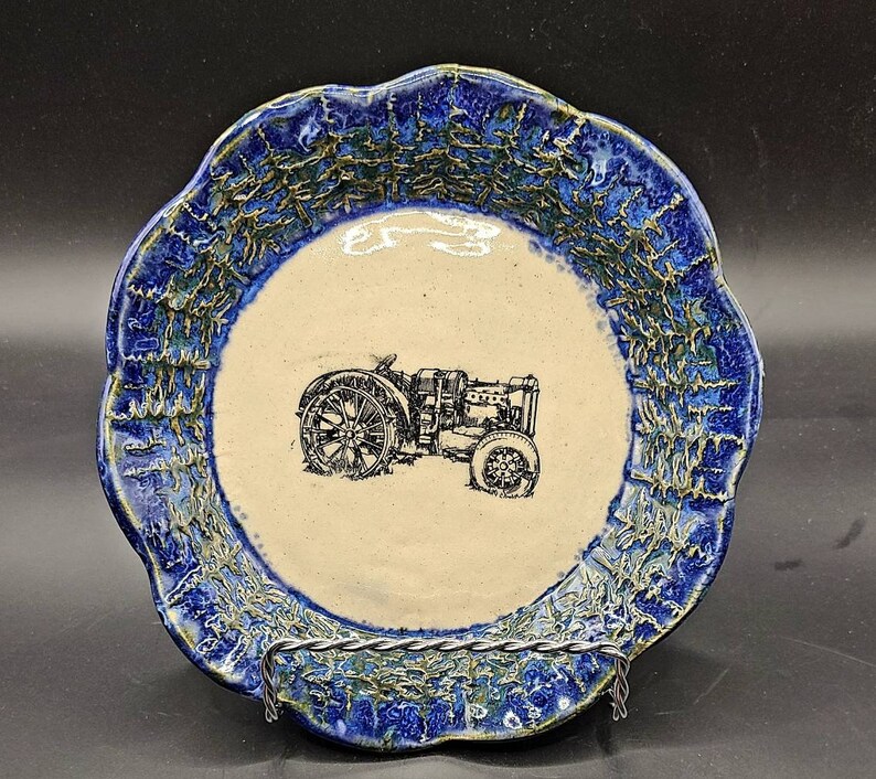 Small Tractor Plate - Etsy