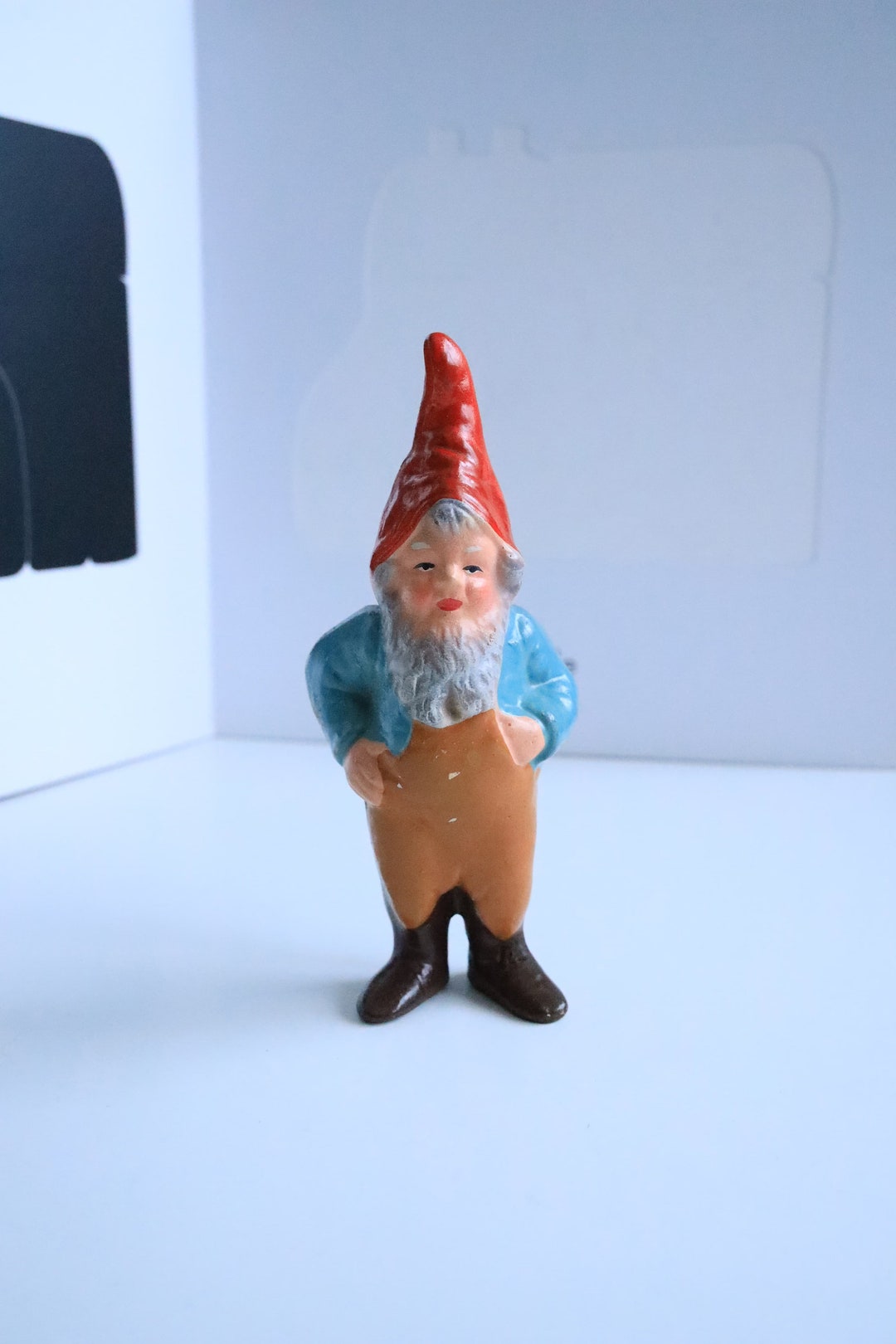 ANTIQUE GERMAN GNOME / Beautiful German Garden Gnome From the - Etsy