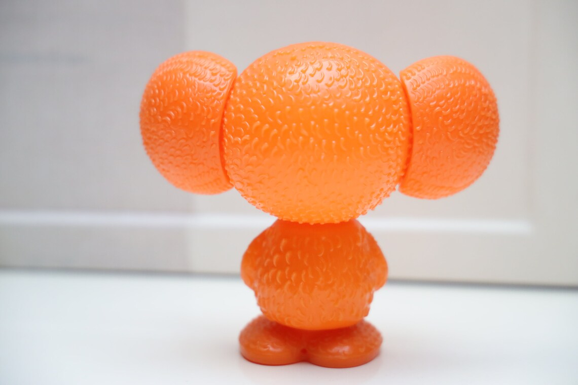 Vintage Russian Orange Cheburashka Toy Cult Classic Cartoon | Etsy