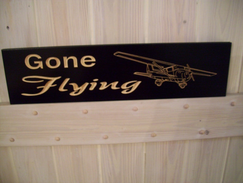 Aviation Sign Says You Have Gone Flying With a Cessna 172 - Etsy