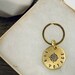 Gold House Key Label - Identify Your Home Keys - 100% Brass Key Tag ...