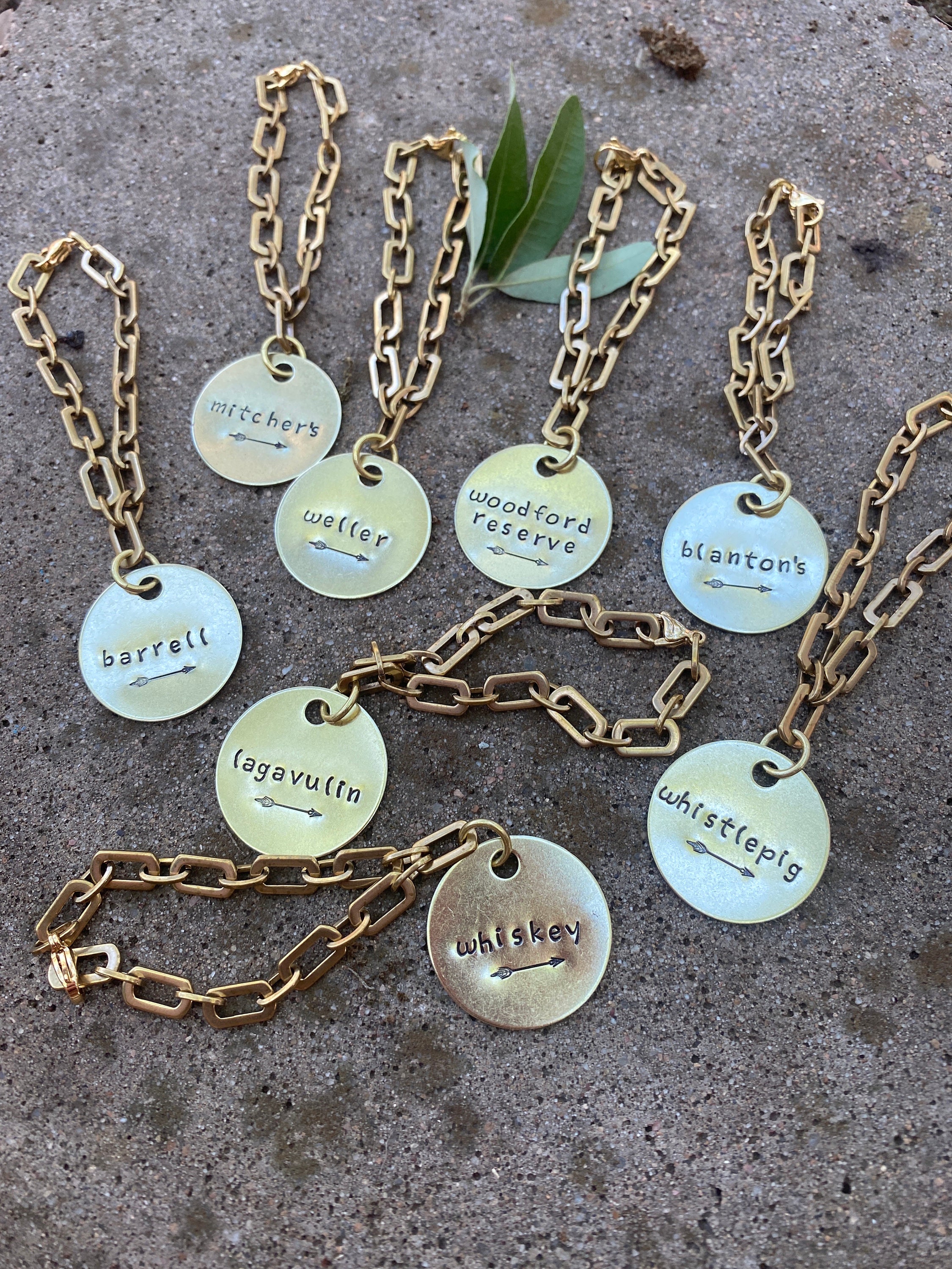 Custom Liquor Decanter Tags Label Your Entire Bar Alcohol & Mixers Hand ...