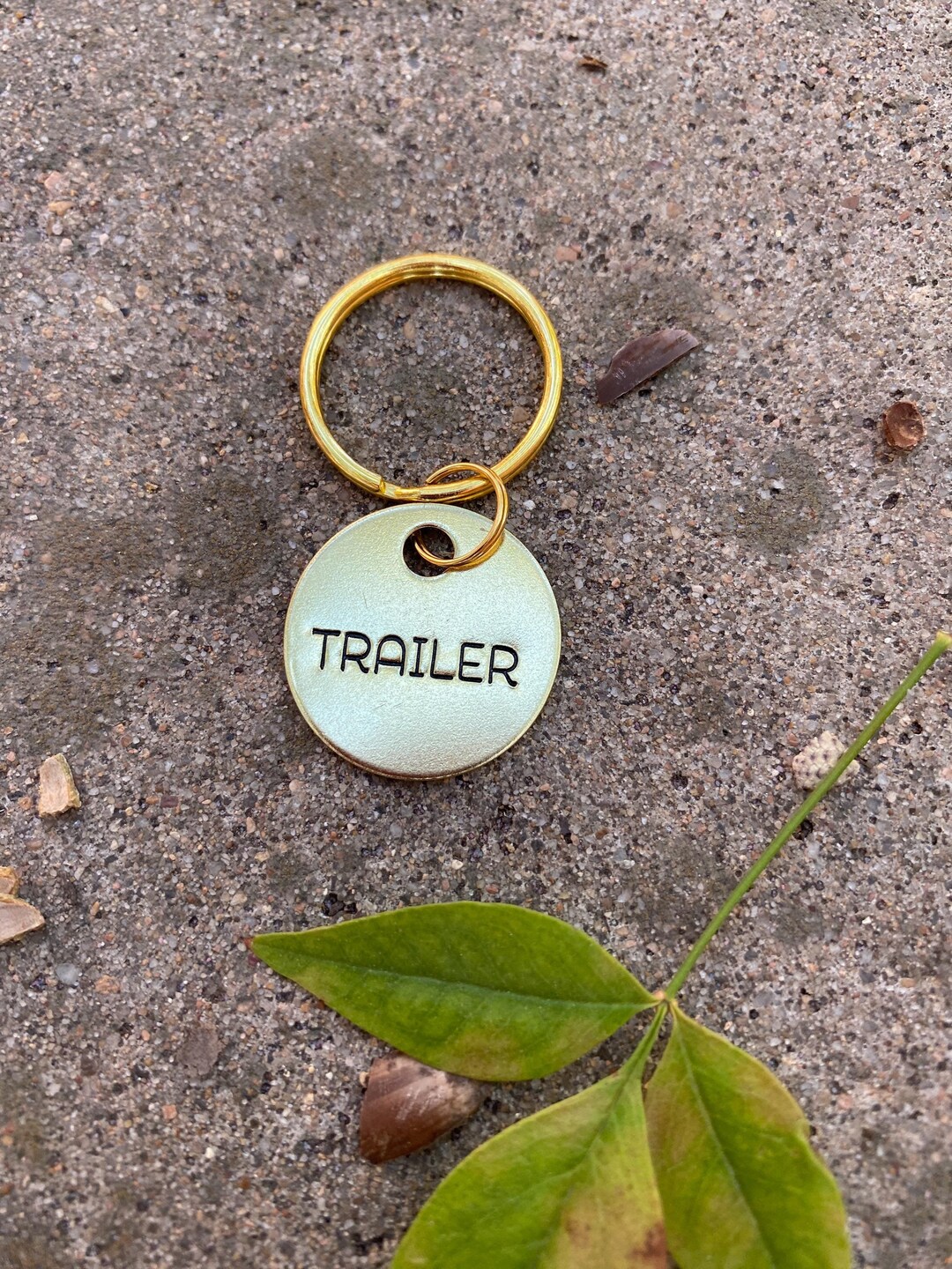 Trailer Key Label Keychains - All Caps Identifier Tags Key Organization ...