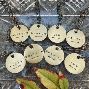 Custom Liquor Decanter Tags | Label Your Entire Bar! Alcohol & Mixers ...