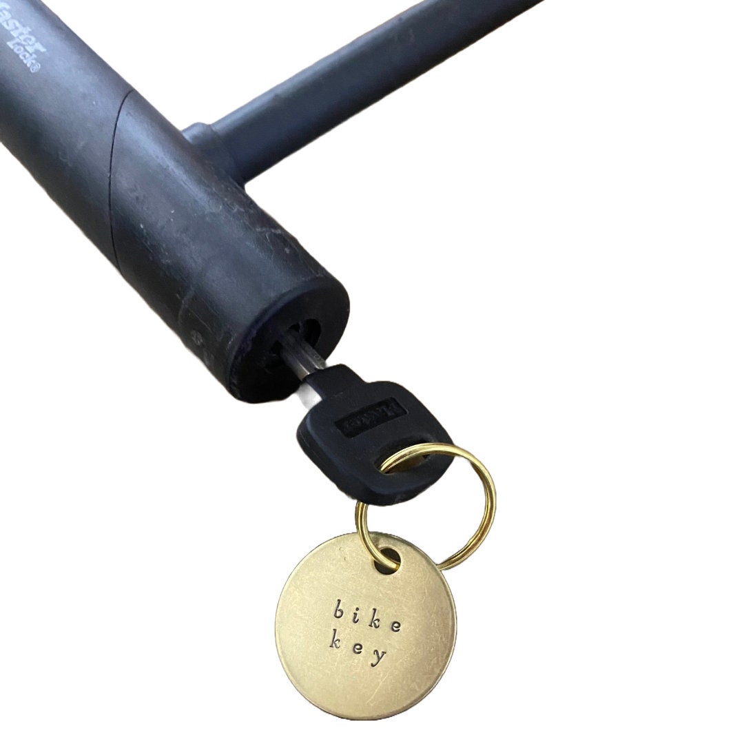 Brass Key Labels Identify Your Keys Key Markers Metal Keychain Ids Hand ...
