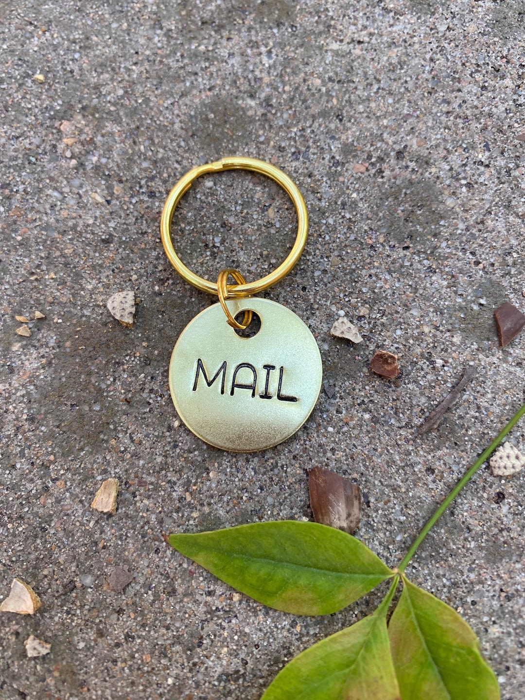 Mail Key Label Keychains - All Caps Identifier Tags - Key Organization ...