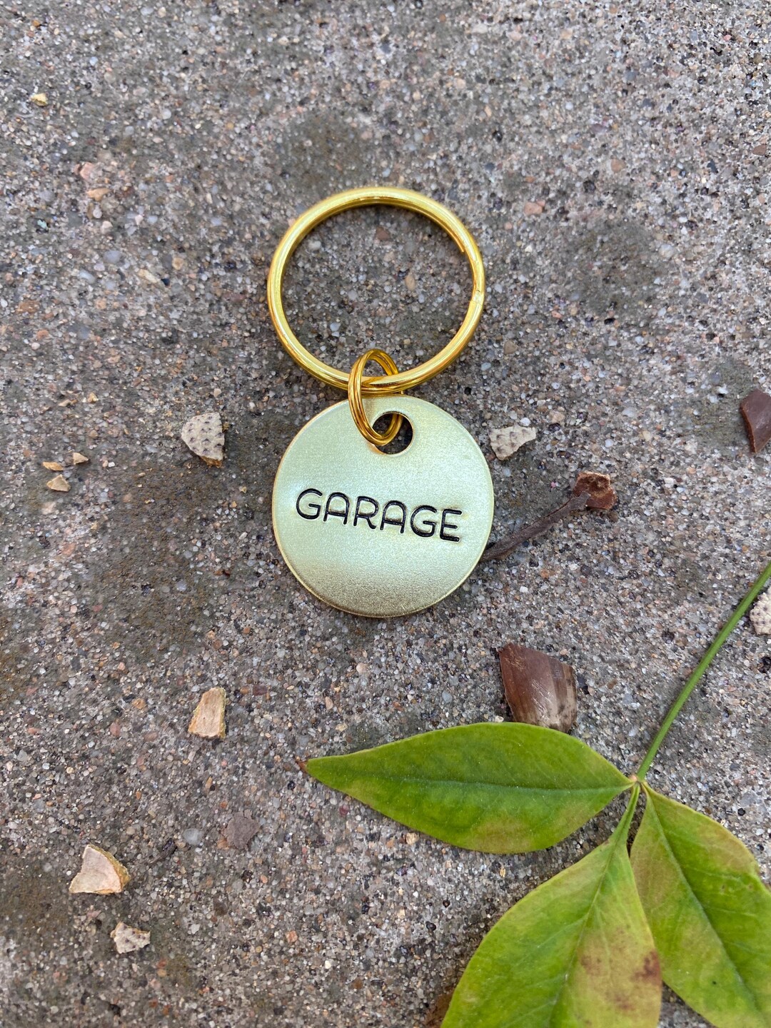 Garage Key Label Keychains - All Caps Identifier Tags Key Organization ...
