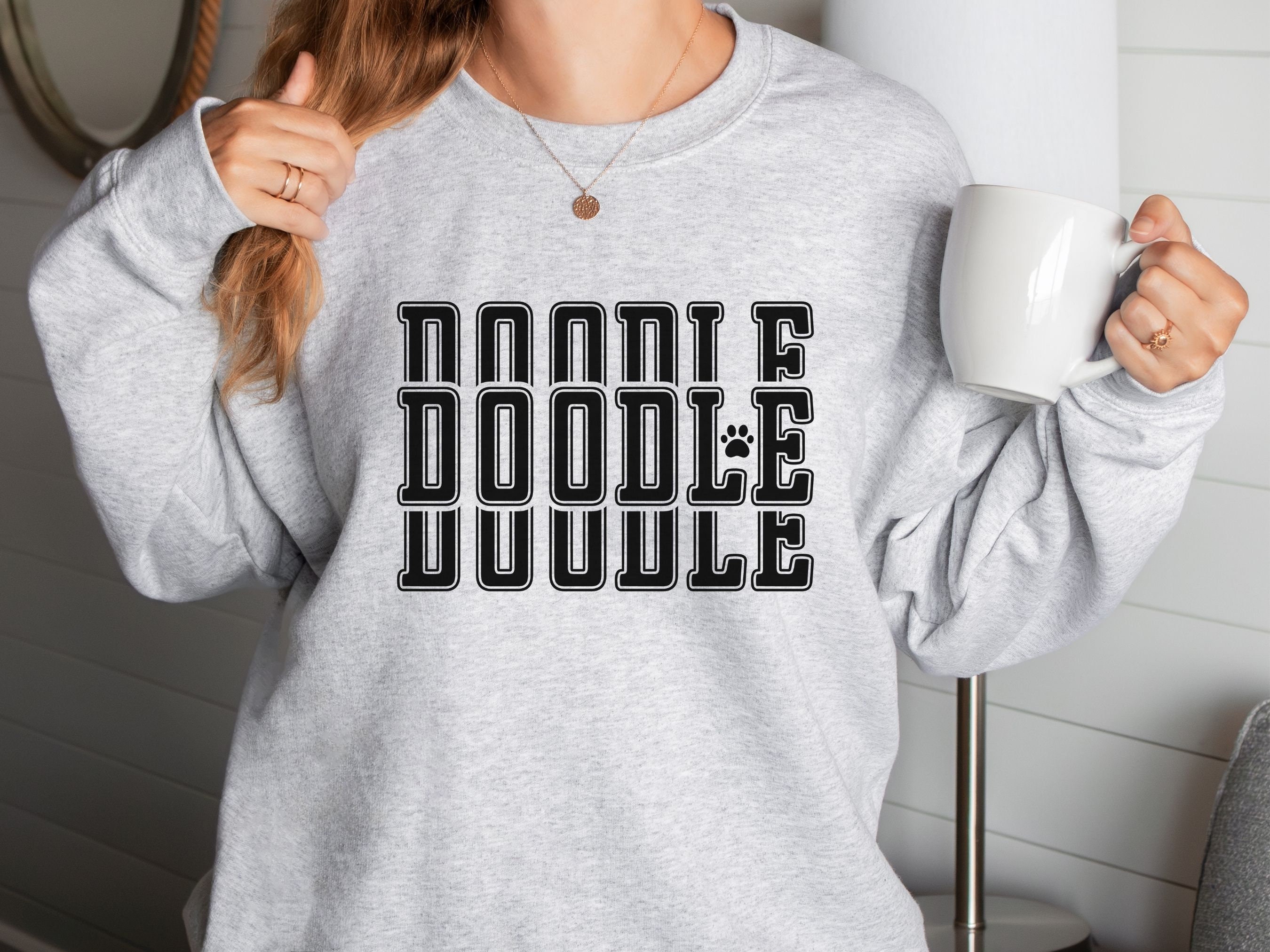 Doodle Paw Print Svg, Golden Doodle SVG, Labradoodle PNG, Doodle Dog ...