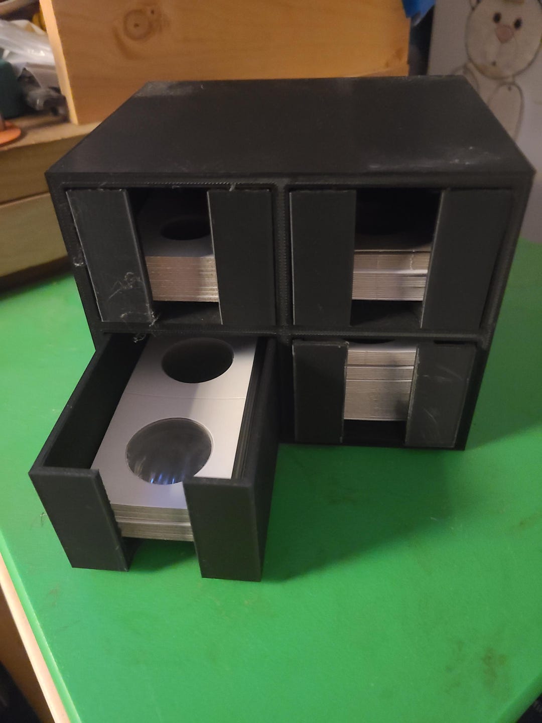 2x2 Storage Container W/ 4 Drawers - Etsy