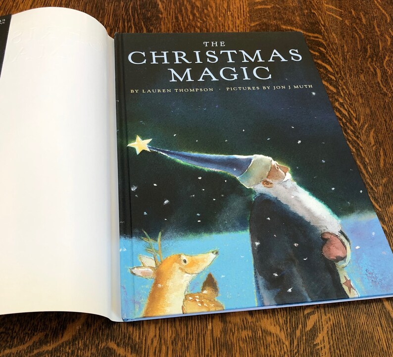 Childrens Book, the Christmas Magic, Lauren Thompson, Jon Muth, Gift ...