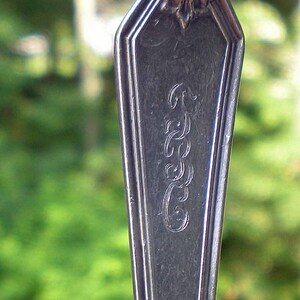 Antique Sterling Silver Spoon, Lady Baltimore Pattern, C1910, Whiting ...