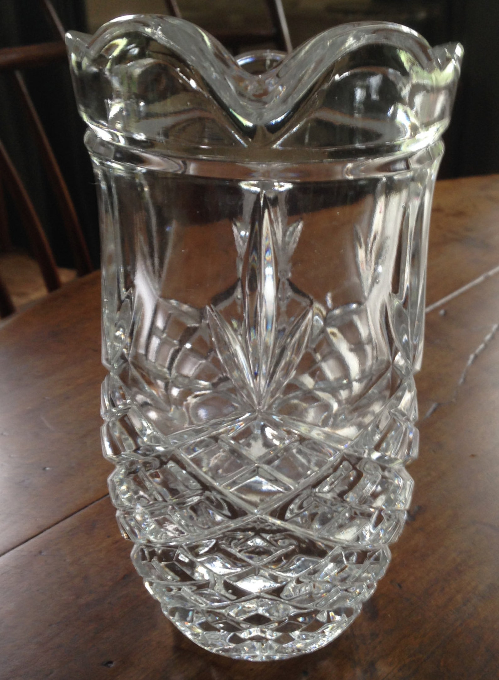 Vintage Glass Pitcher Pineapple Wedding Gift Anniversary - Etsy