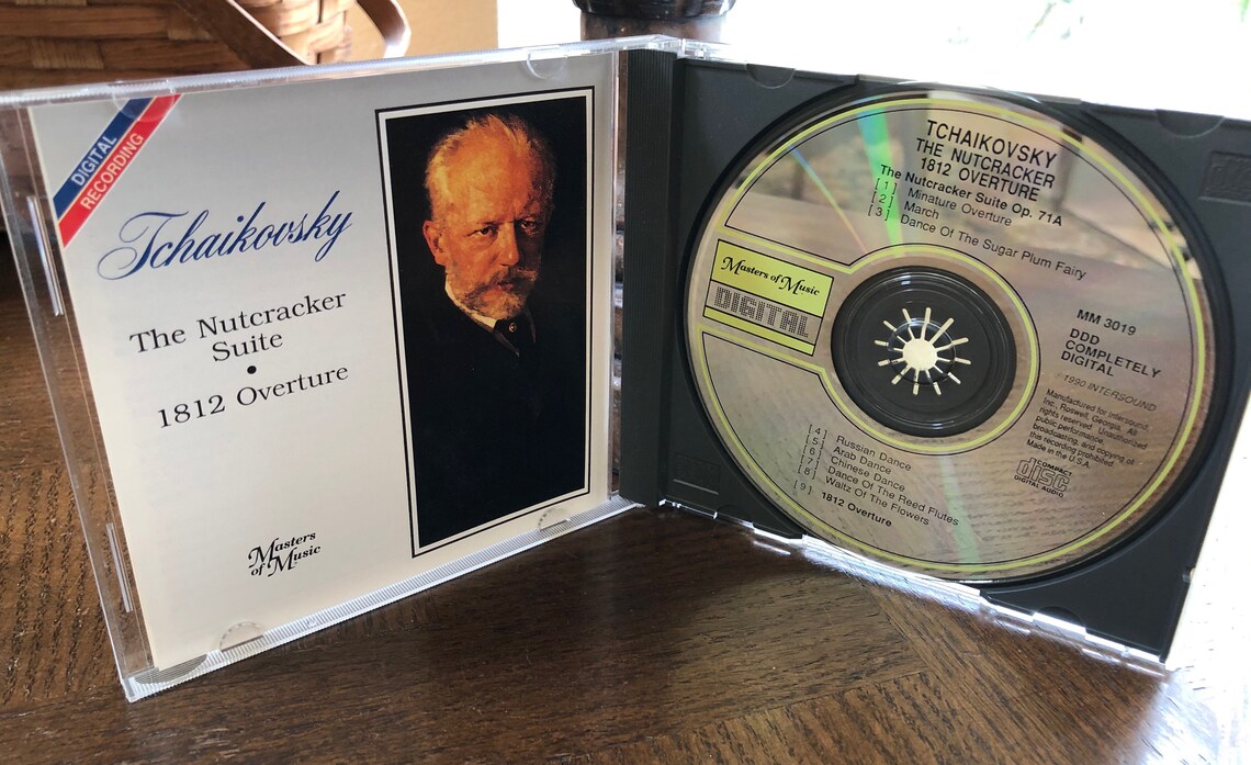 Music CD Tchaikovsky The Nutcracker Suite 1812 Overture | Etsy