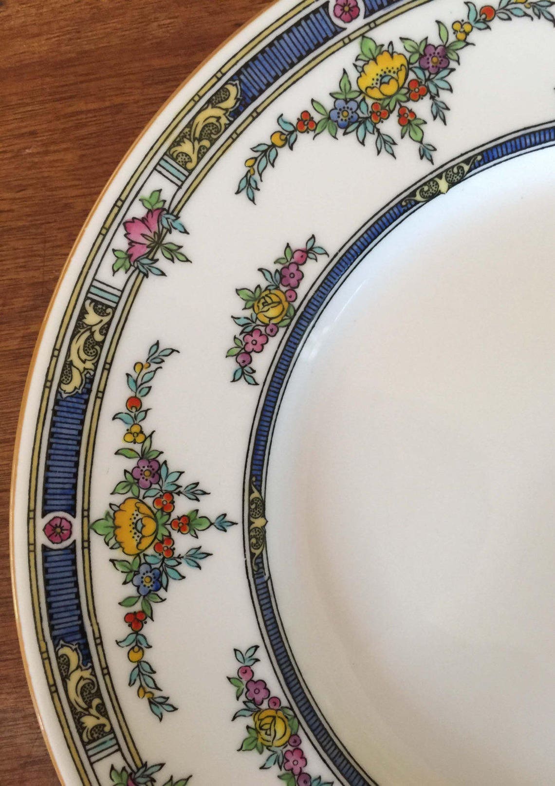 Vintage Minton Large Dinner Plate Princess England - Etsy