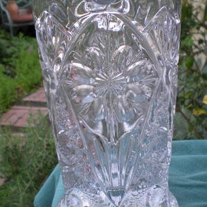 Lovely Vintage Pressed Glass Pitcher, Imperial Glass, Pattern #474 ...