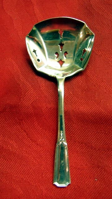 Vintage Sterling Silver Reticulated Bon Bon Spoon Alvin - Etsy