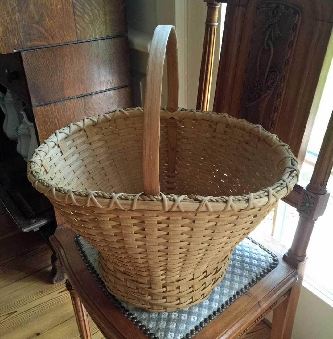 Artisan Made Victorian Style Flower Basket, Vintage Gift, Garden Party ...