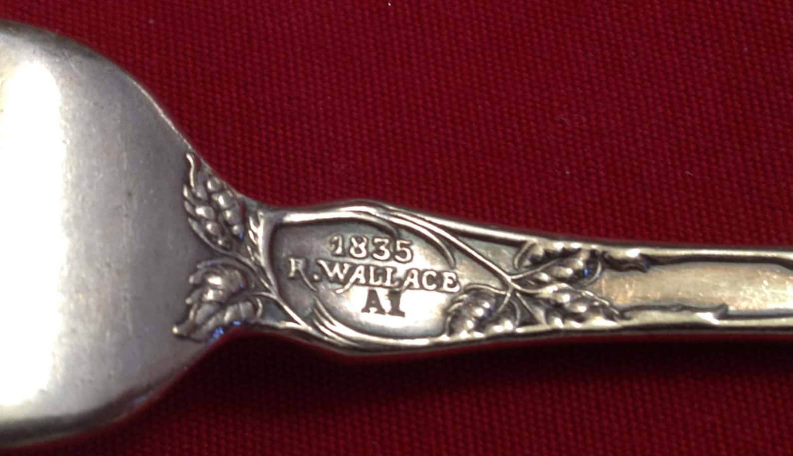 Antique Pair Silver Forks Wallace Floral C1902 Floral - Etsy
