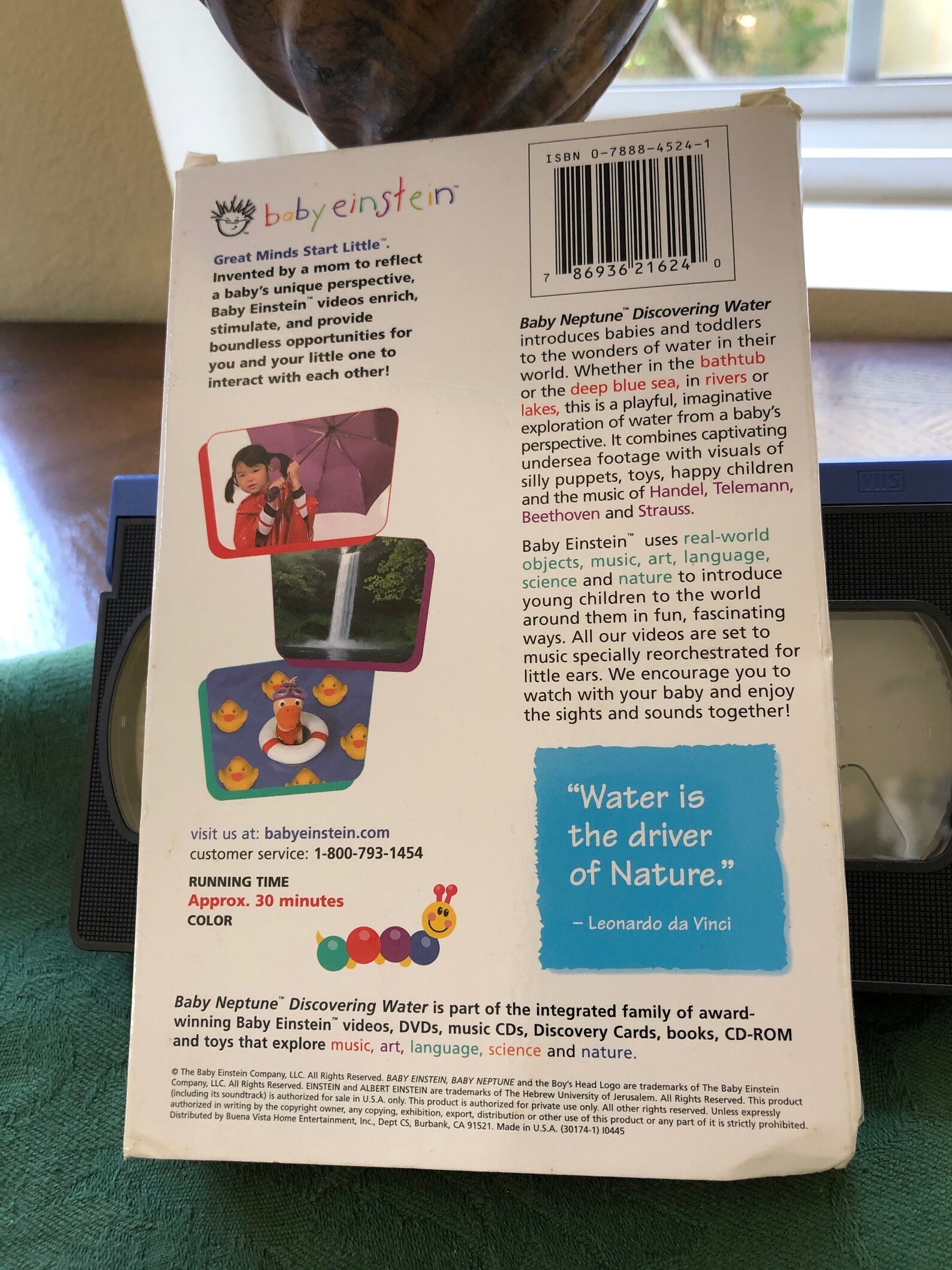 Baby Einstein Baby Neptune Discovering Water CD VHS Tape | Etsy