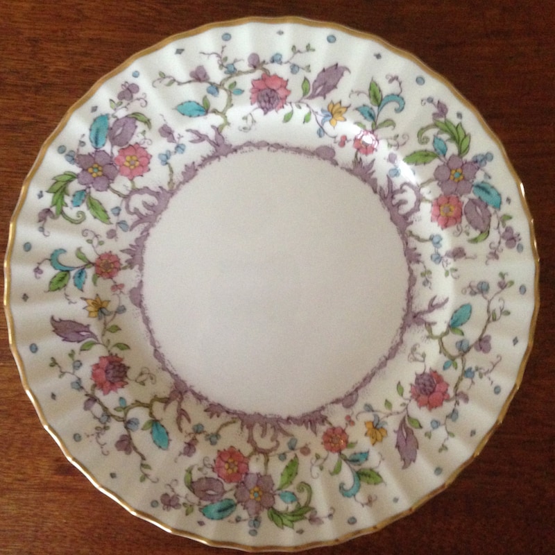 Royal Worcester Antique Plate - Etsy