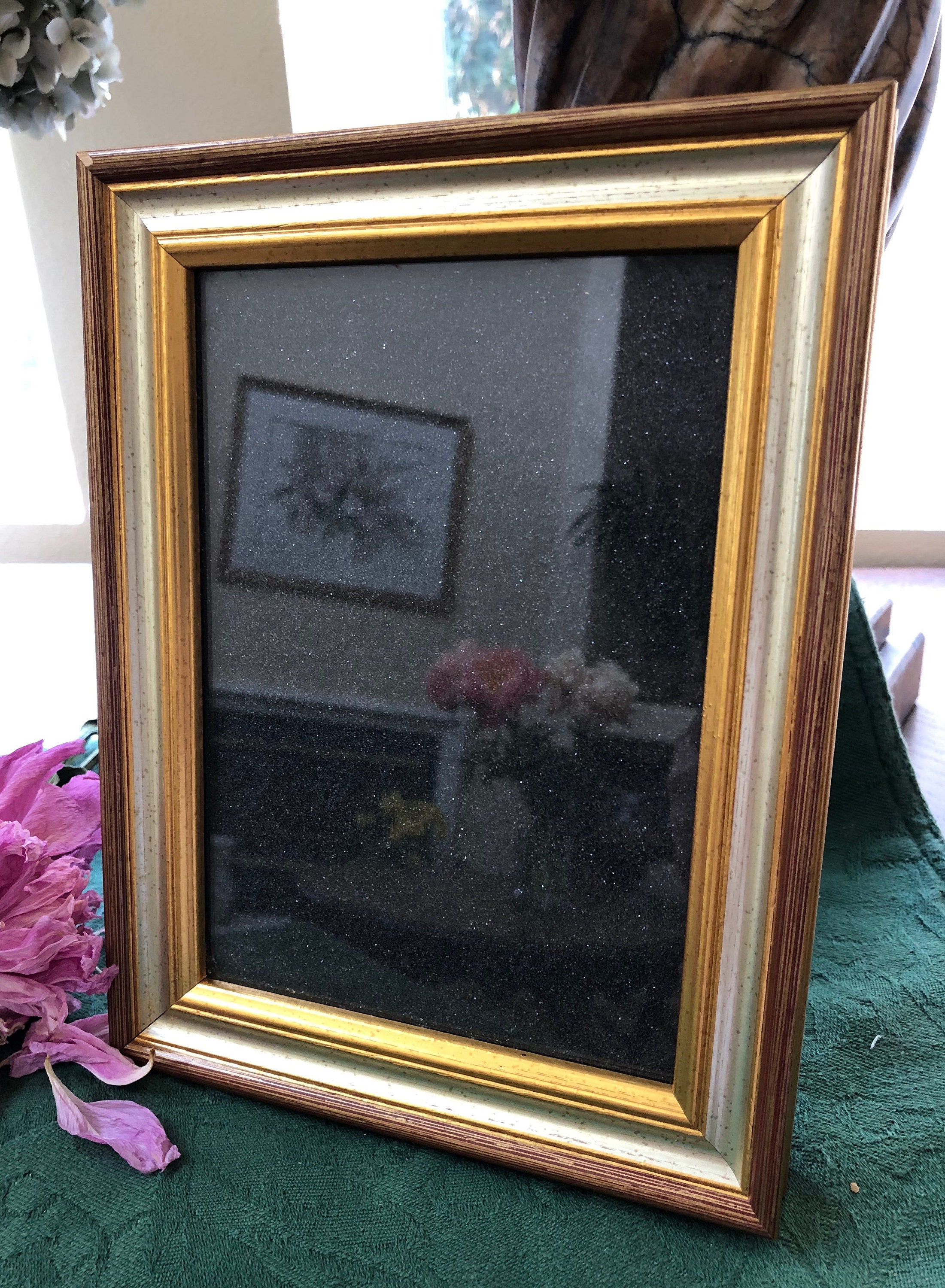 Vintage Gold Picture Frame Vintage Gift Interior Decorate - Etsy