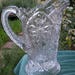 Lovely Vintage Pressed Glass Pitcher, Imperial Glass, Pattern 474, Etsy ...