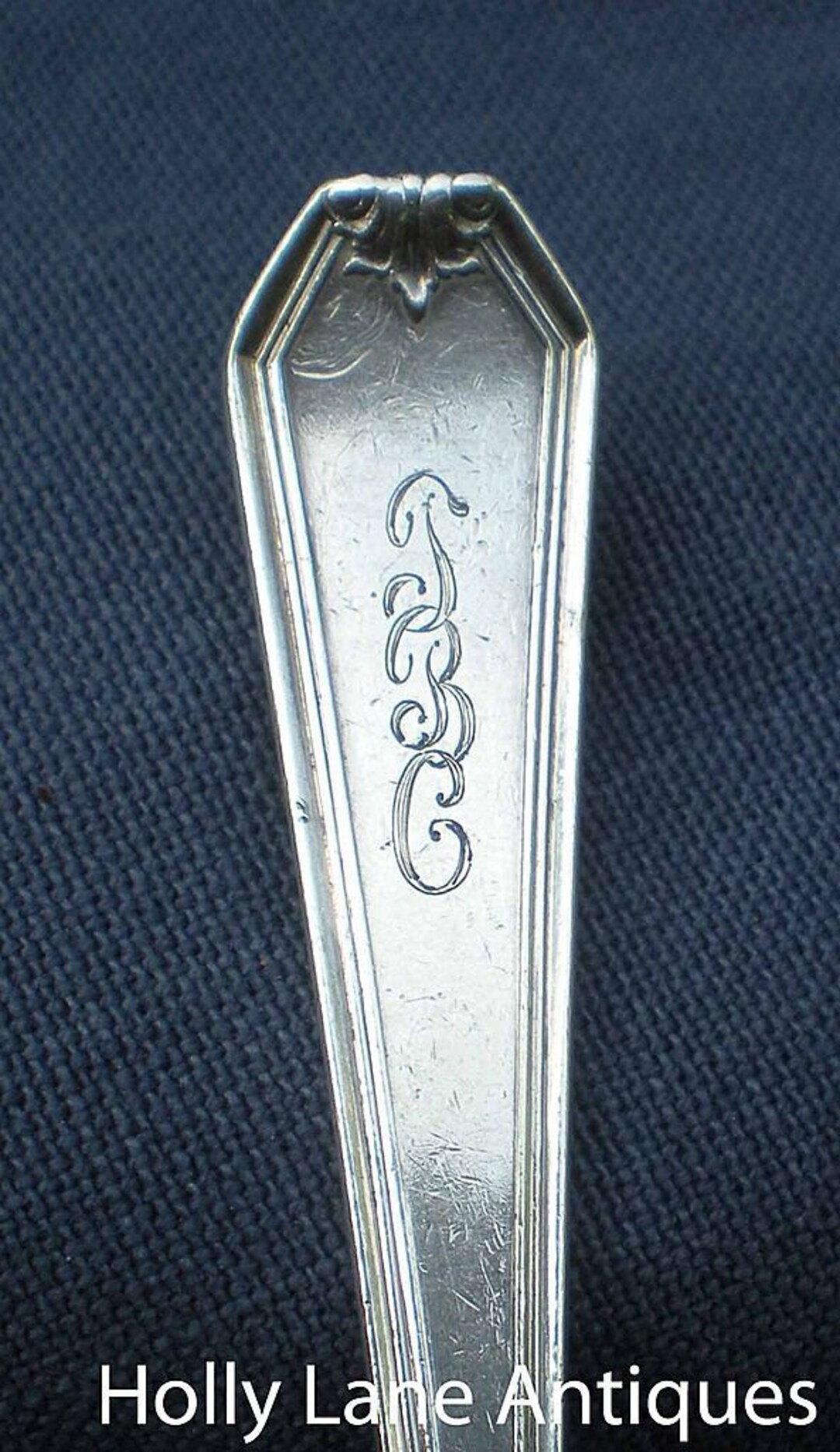 Antique Sterling Silver Spoon, Lady Baltimore Pattern, C1910, Whiting ...