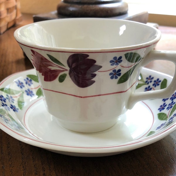 Antique Colonial Tea Cup - Etsy