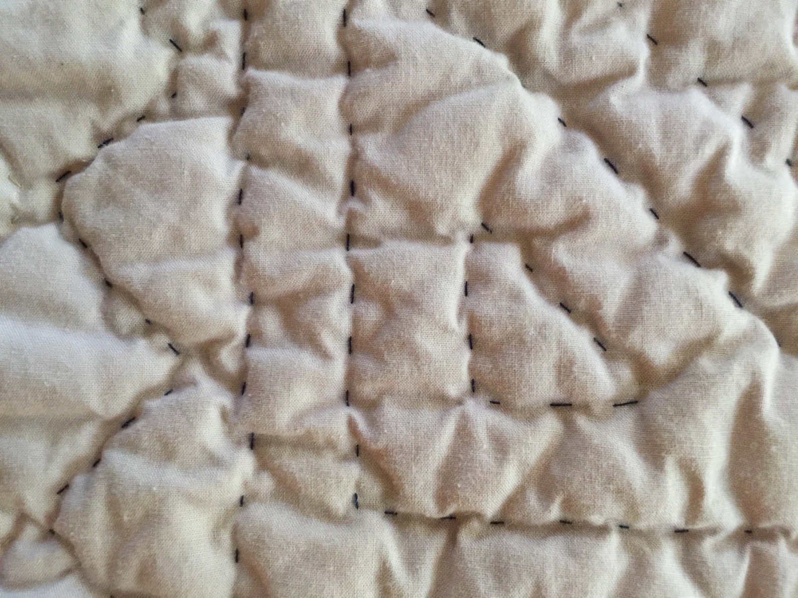 Vintage Pieced Quilt Block Triangle Basket Muted Plaids - Etsy