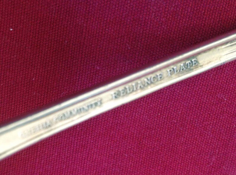 Antique Silver Ladle, Exeter Pattern, C1910s, Oneida, Monogram ...