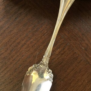 Antique Silver Plated Relish Spoon, Royal, Oregon Pattern, C1900 ...