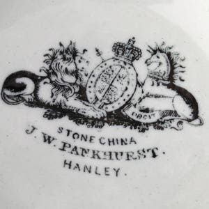 Early English White Ironstone Pitcher, Full Ribbed Shape, Pankhurst ...