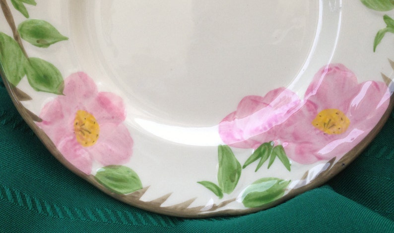 Vintage Plate Franciscan Desert Rose Pattern England - Etsy