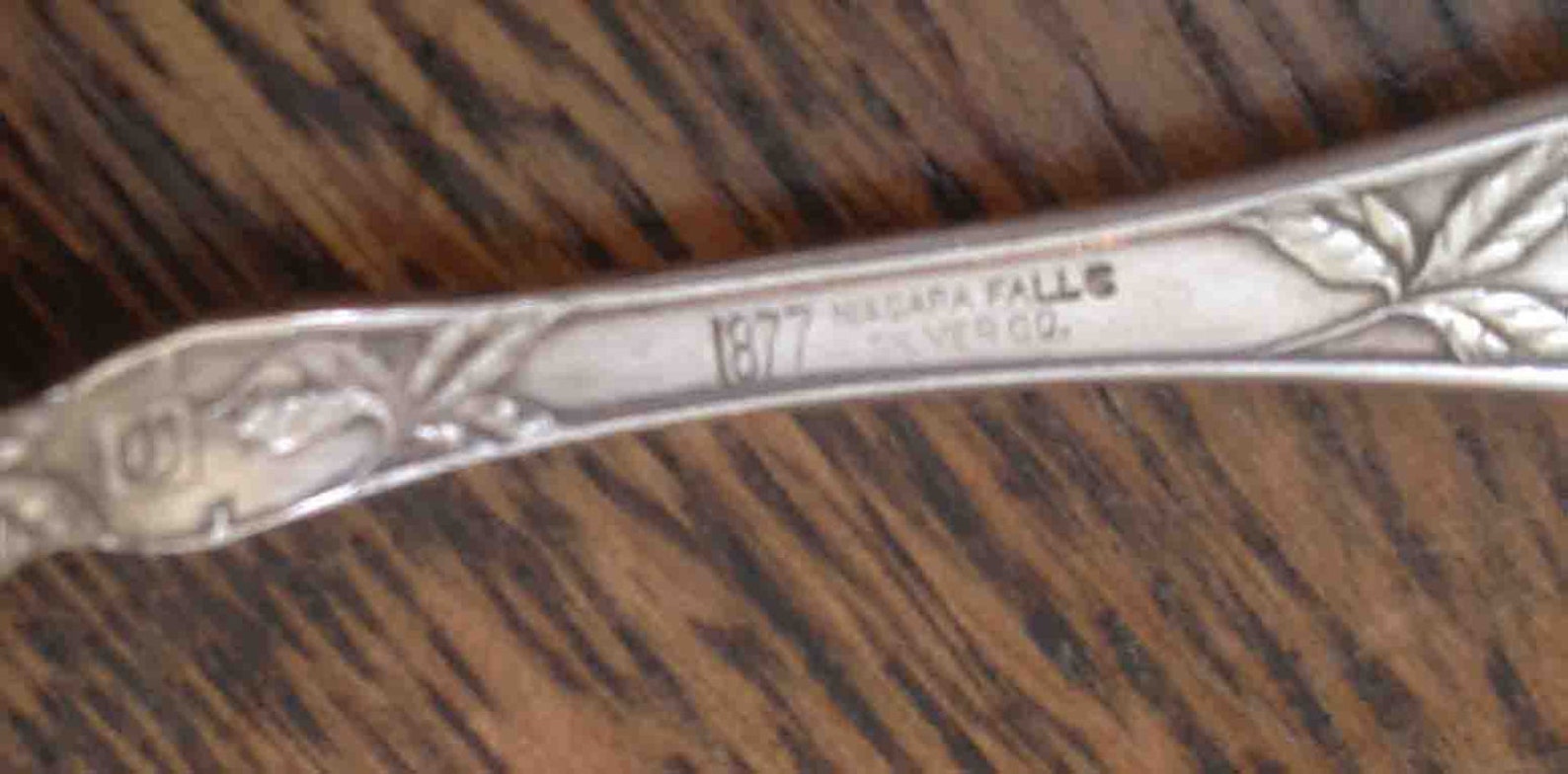 Antique Silver Demi Spoon Niagra Falls Silver Co c1877 | Etsy