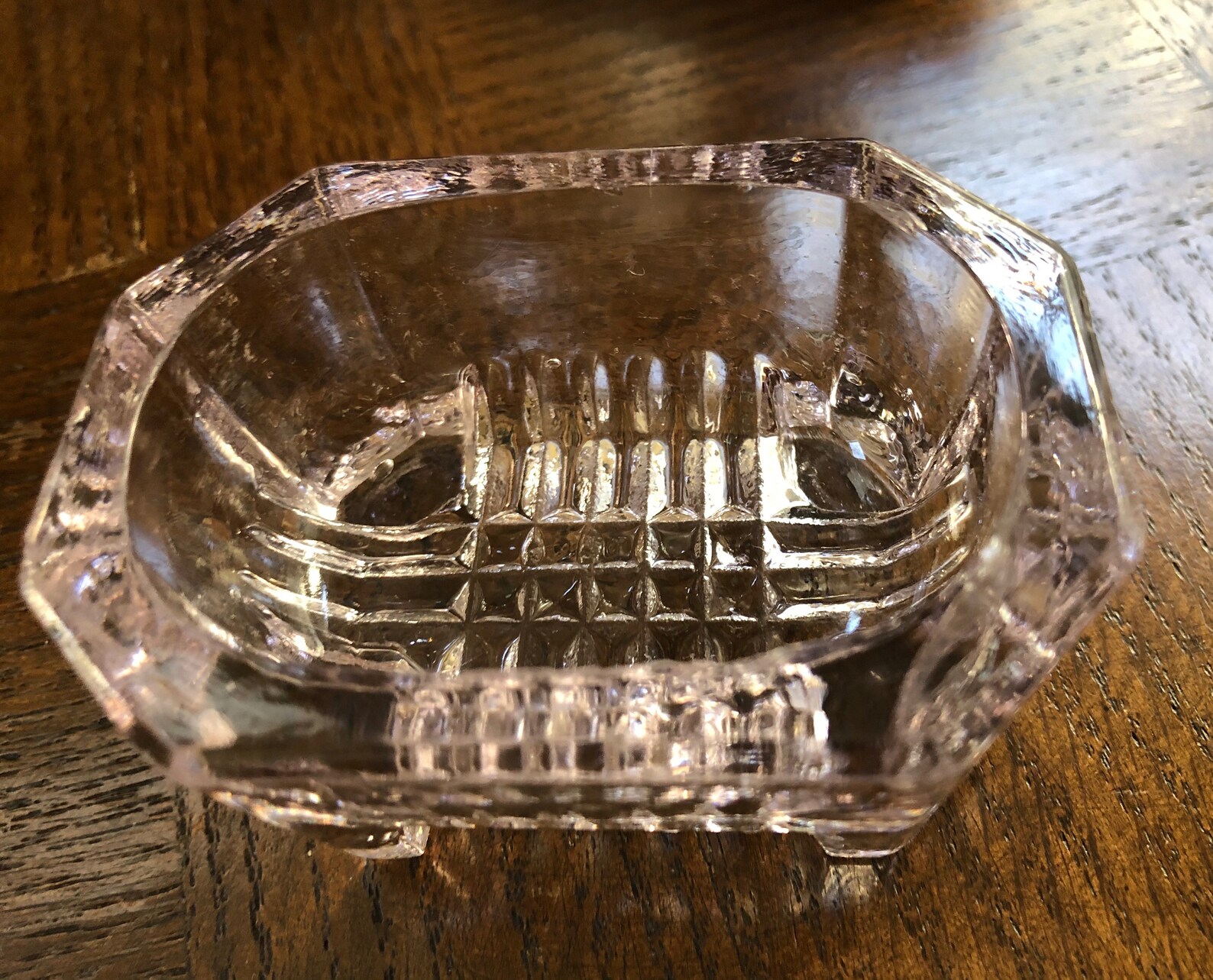 Antique Glass 2 Master Salt Dishes Salt Dips Collectible - Etsy