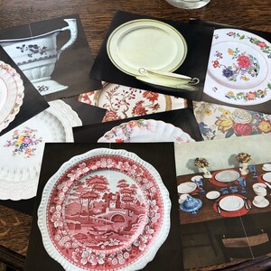 Vintage Research, Spode China, Pamphlet Plus 31 Colored Identification ...