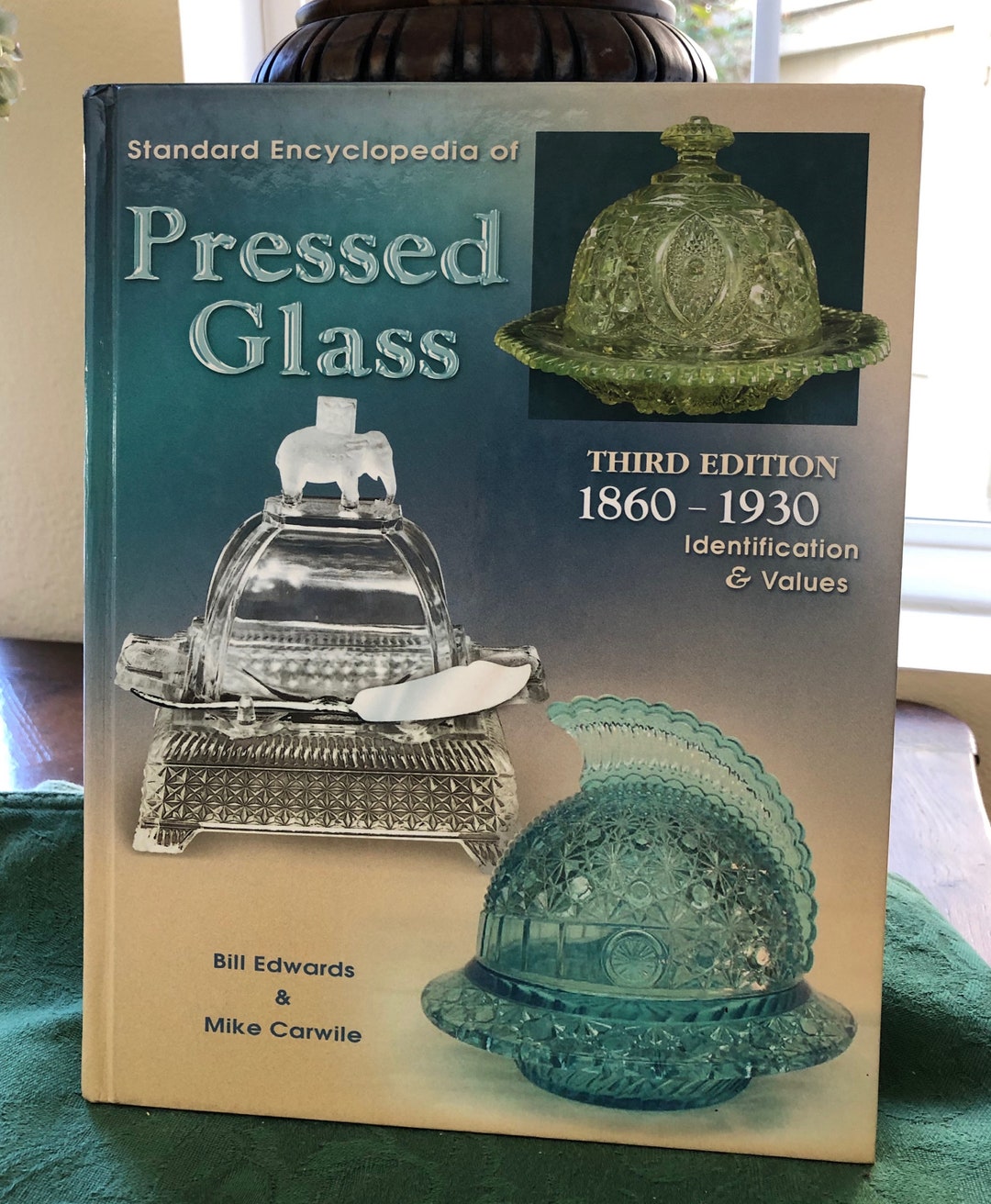 Vintage Research Book, Standard Encyclopedia of Pressed Glass, Third ...
