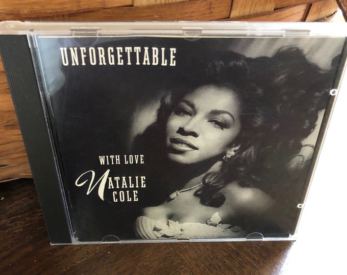 Music CD Natalie Cole Unforgettable With Love Vintage Gift - Etsy