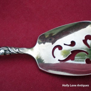 Vintage Silver Reticulated Relish Spoon, Community, Gift for Mom, Gifts ...